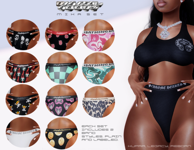 Second Life Marketplace Mika Fatpack